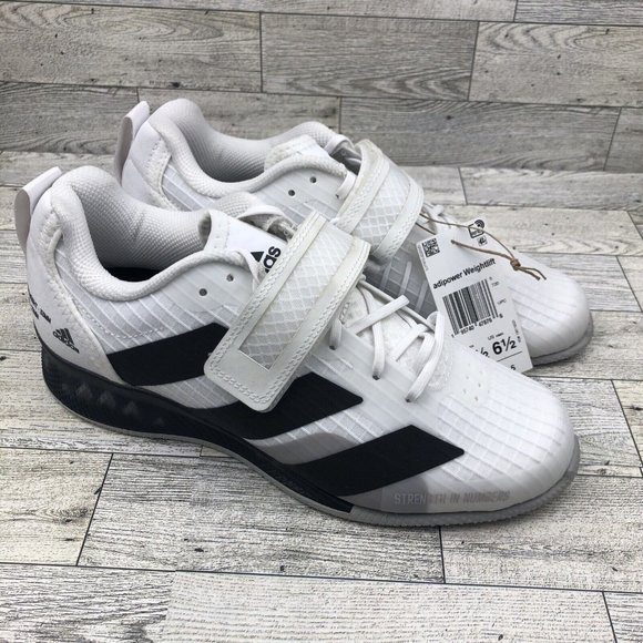 adidas | Shoes | New With Defects Adidas Adipower Weightlifting 3 White ...